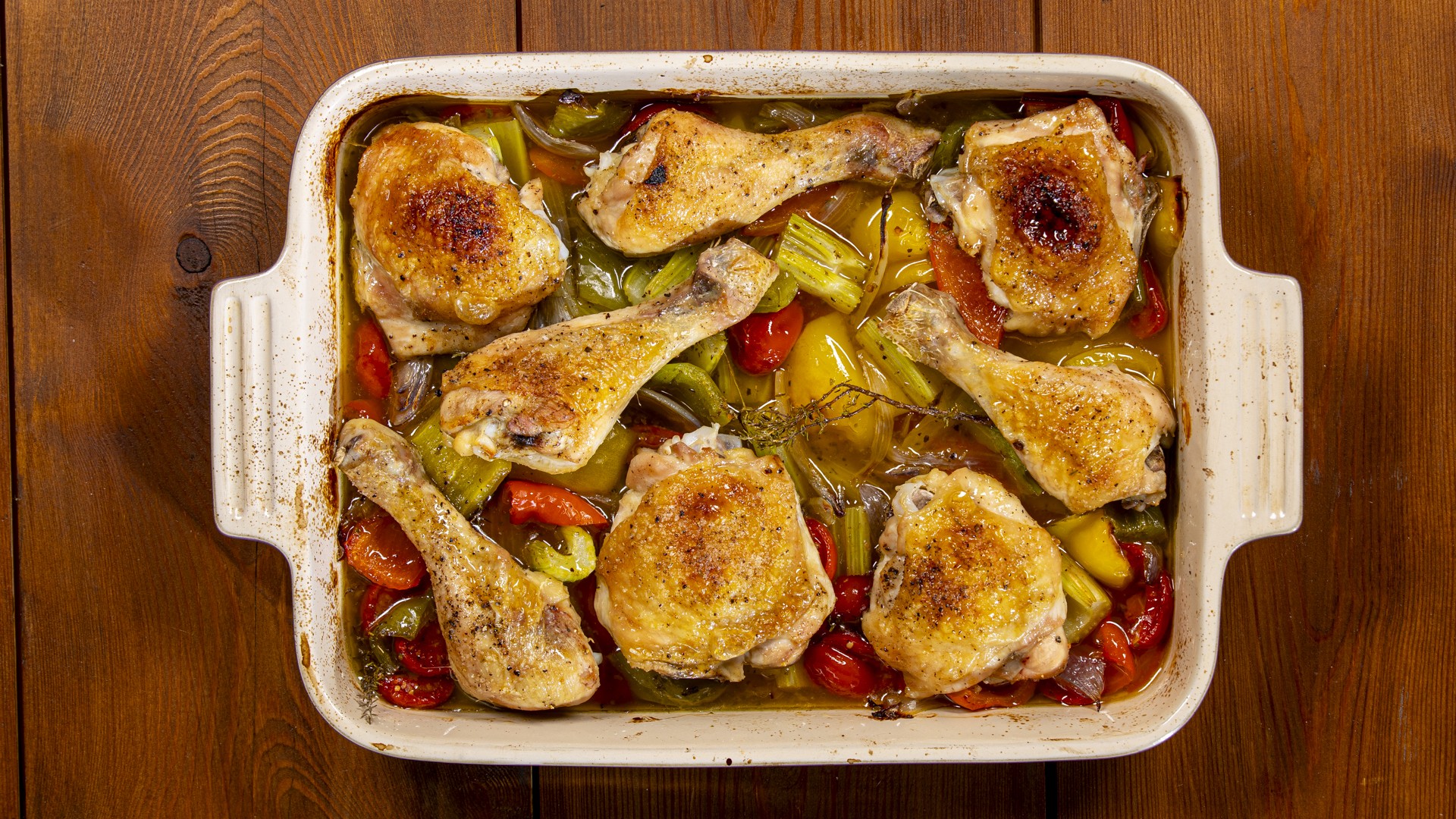 Pollo Al Forno Con Verdure Ricette Casa Pappagallo