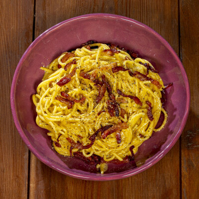 Carbonara eretica - Ricette Casa Pappagallo