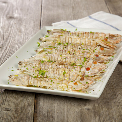 Linguine con le canocchie - Ricette Casa Pappagallo